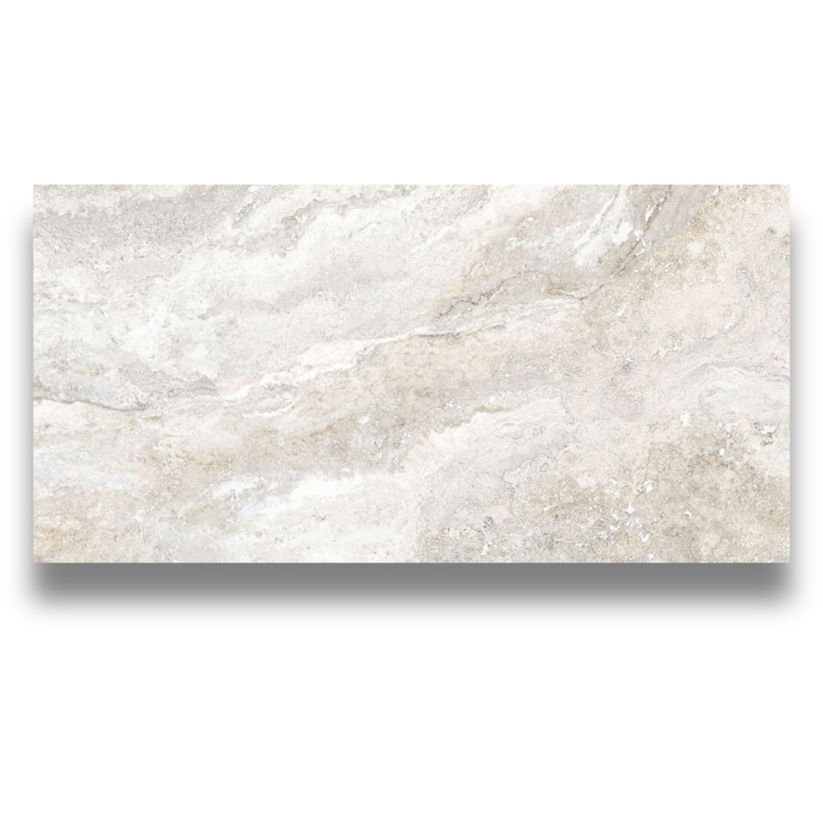 Stoneage 3D Travertine Argento 600x1200mm – Tile Bazaar