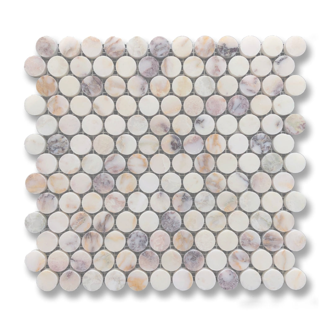 Stone Penny Viola Oro 23mm – Tile Bazaar