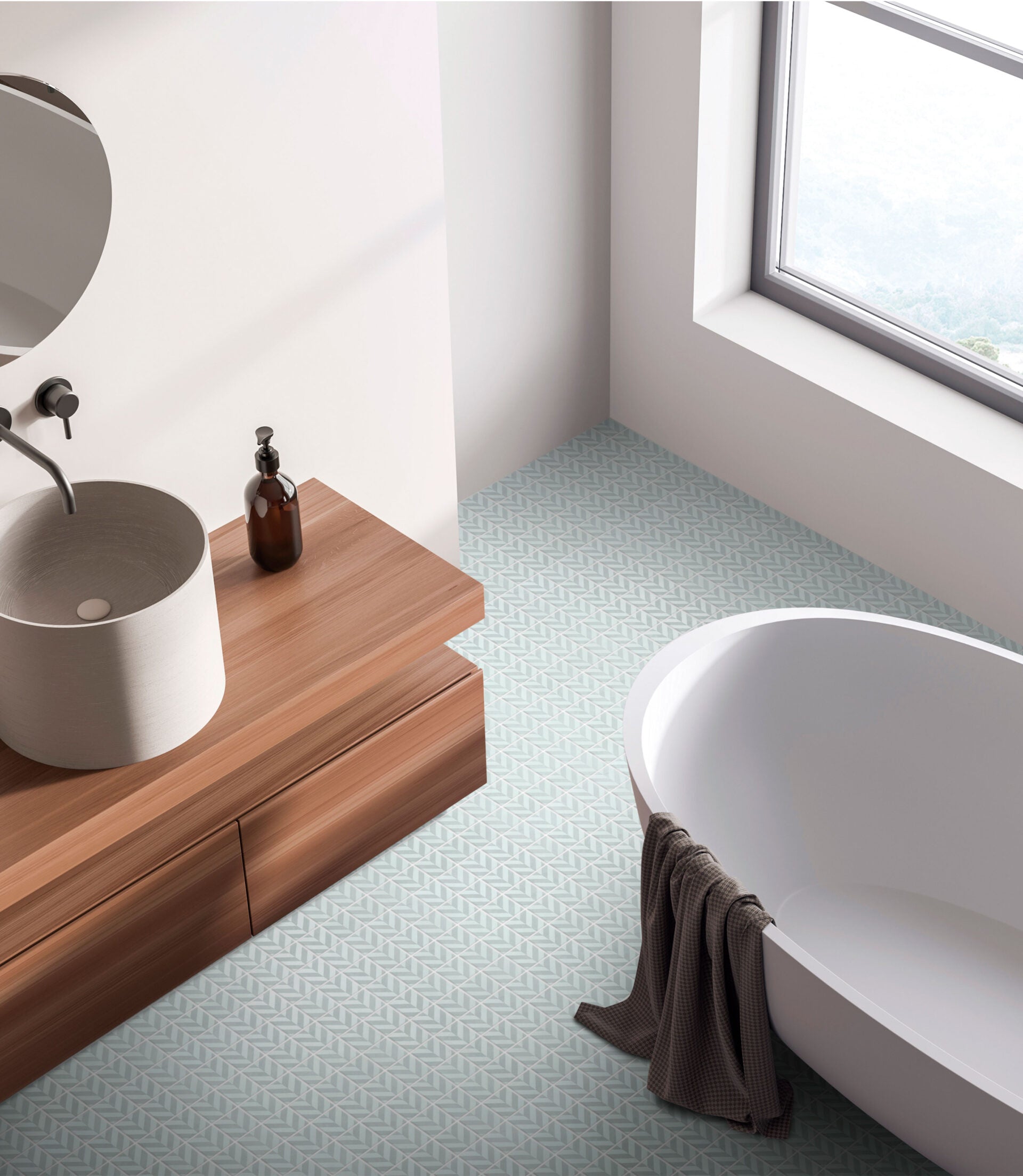 Penta Chevron – Tile Bazaar