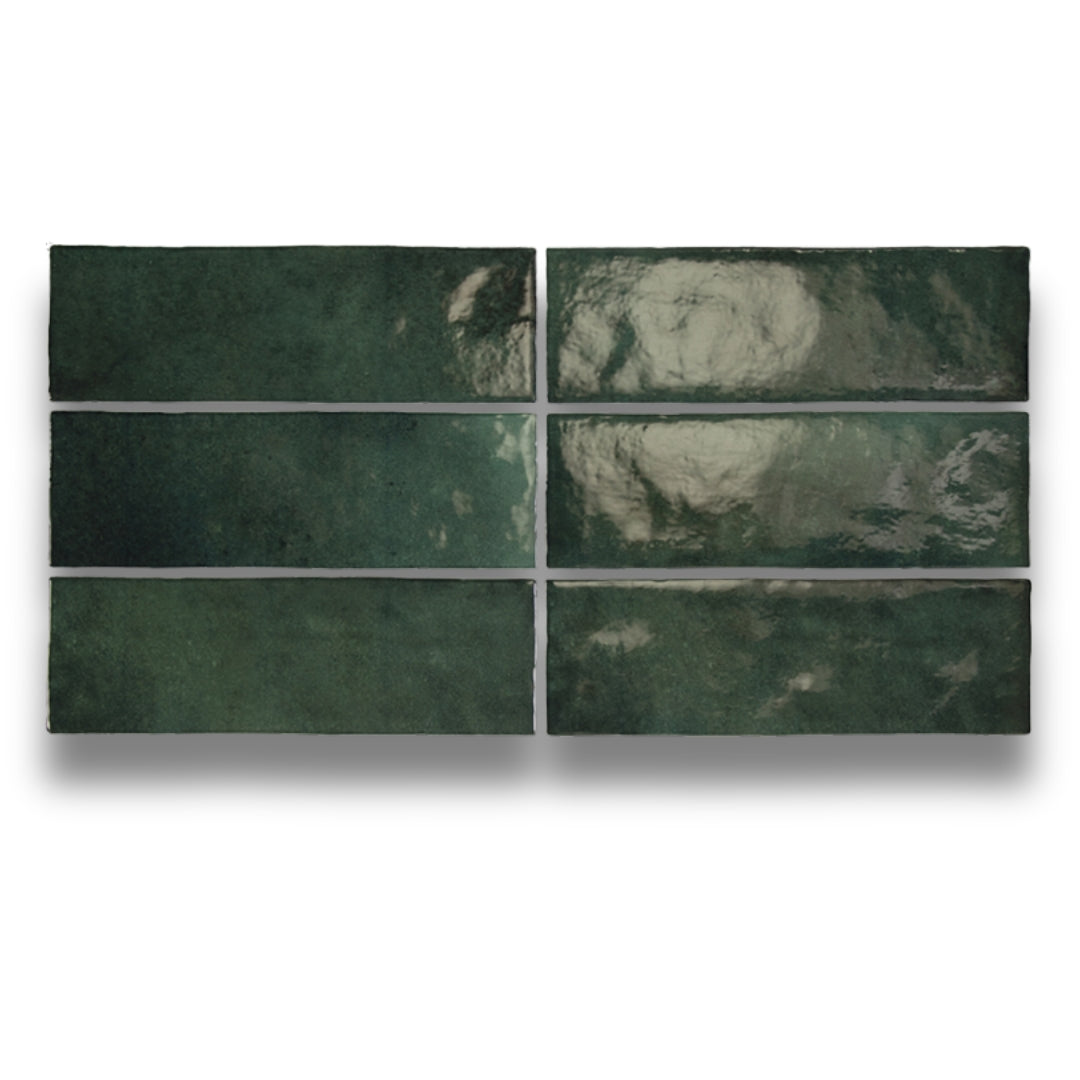 Artisan Moss Green 65x200mm – Tile Bazaar
