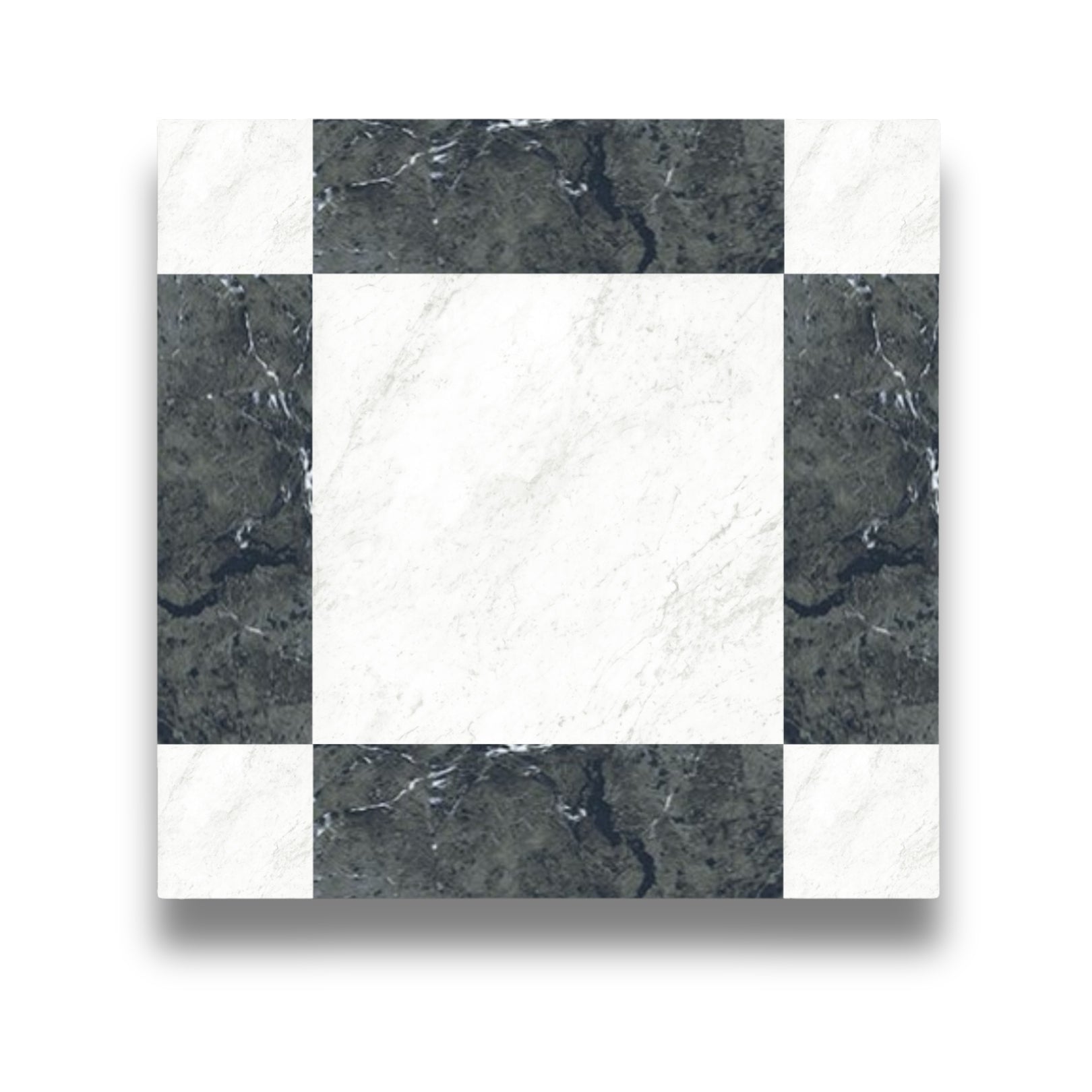 Cassettone Carrara & Verde Alpi – Tile Bazaar
