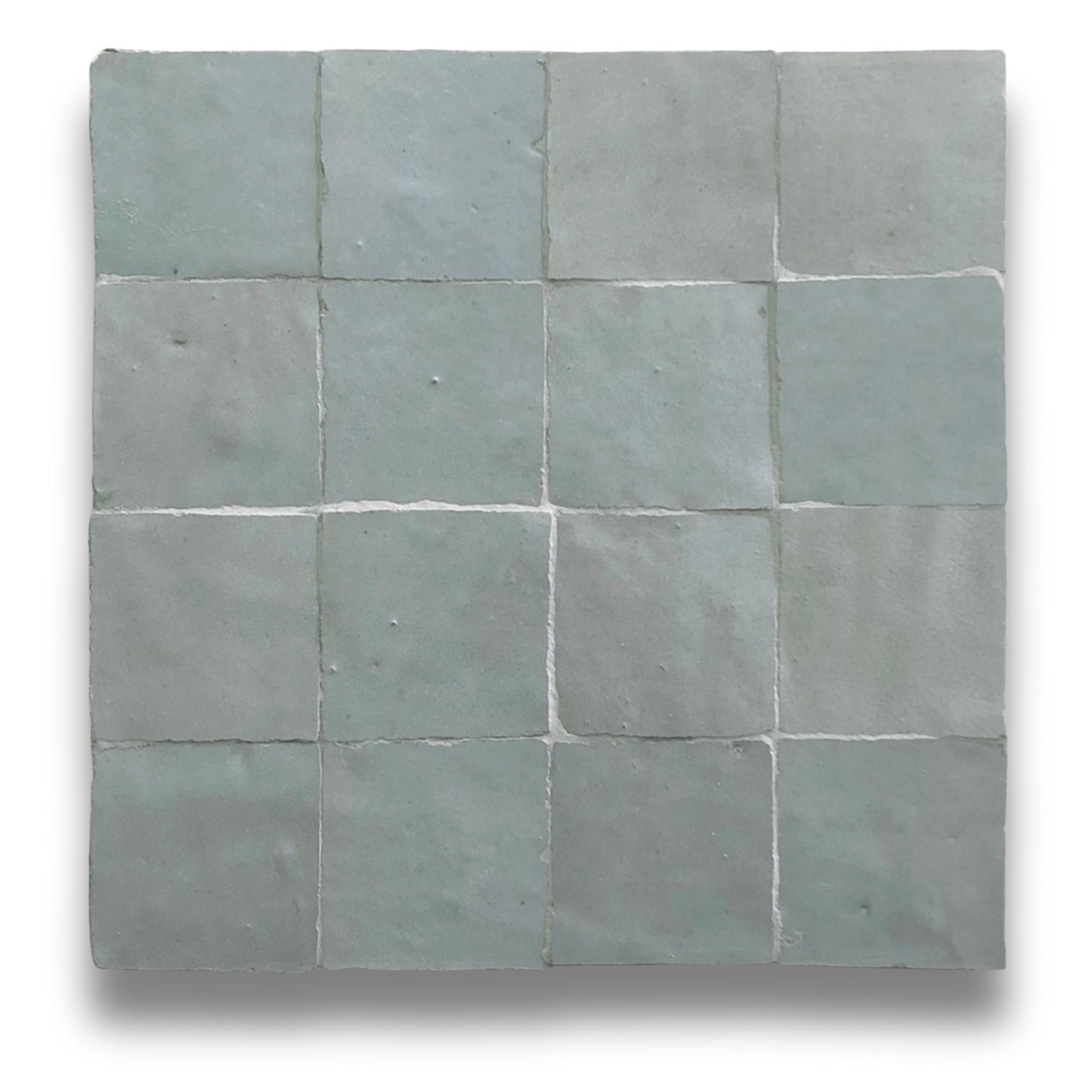 Zellige Mosaic Aquamarine 50x50mm – Tile Bazaar