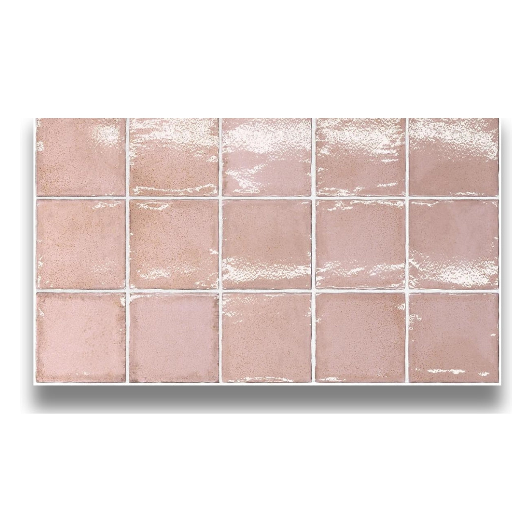Altea Dusty Pink 100x100mm – Tile Bazaar