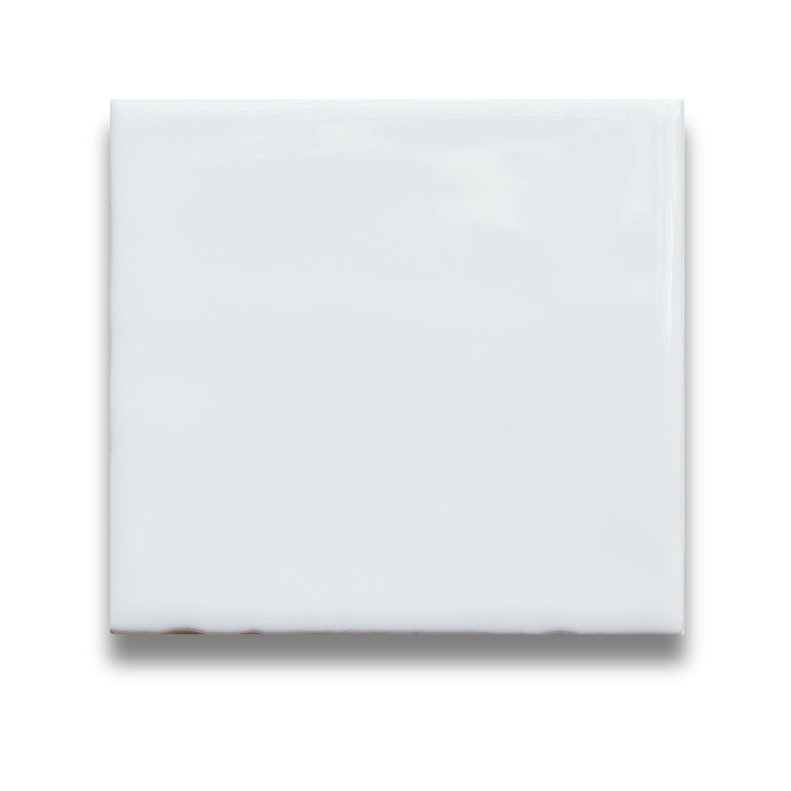 Basics White Wavy Gloss 150x150mm – Tile Bazaar
