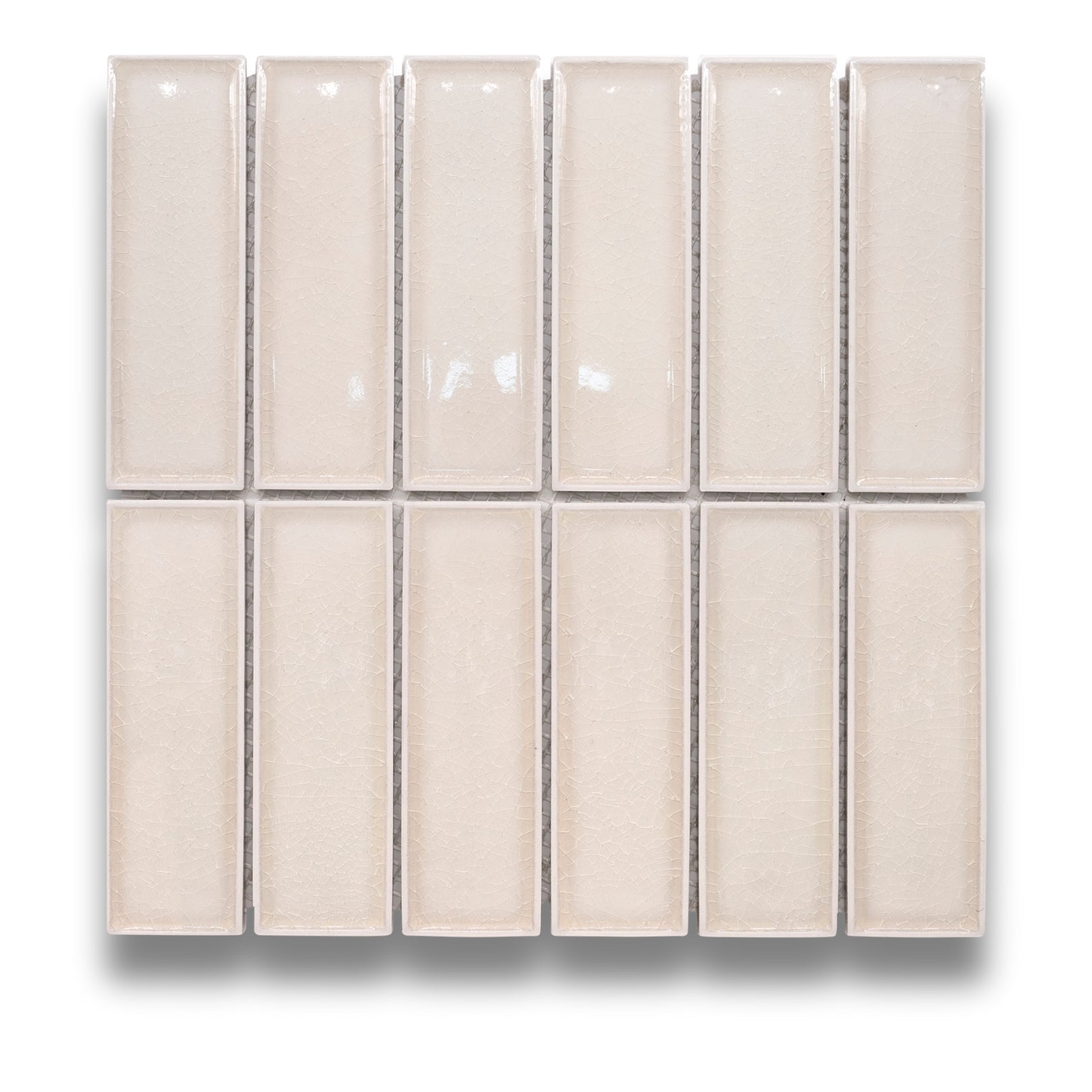 3D Brick Ivory Gloss – Tile Bazaar