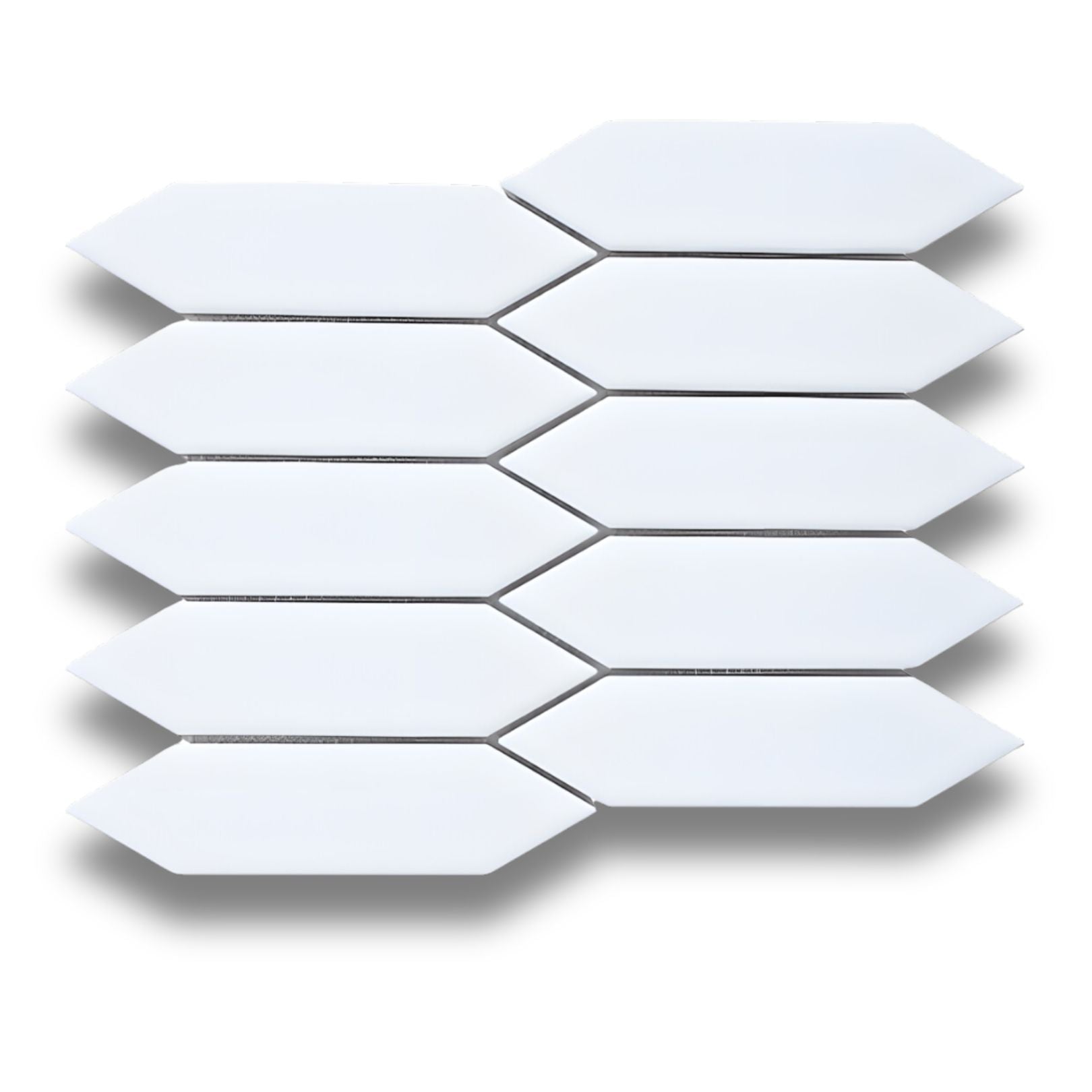 Picket White Gloss – Tile Bazaar