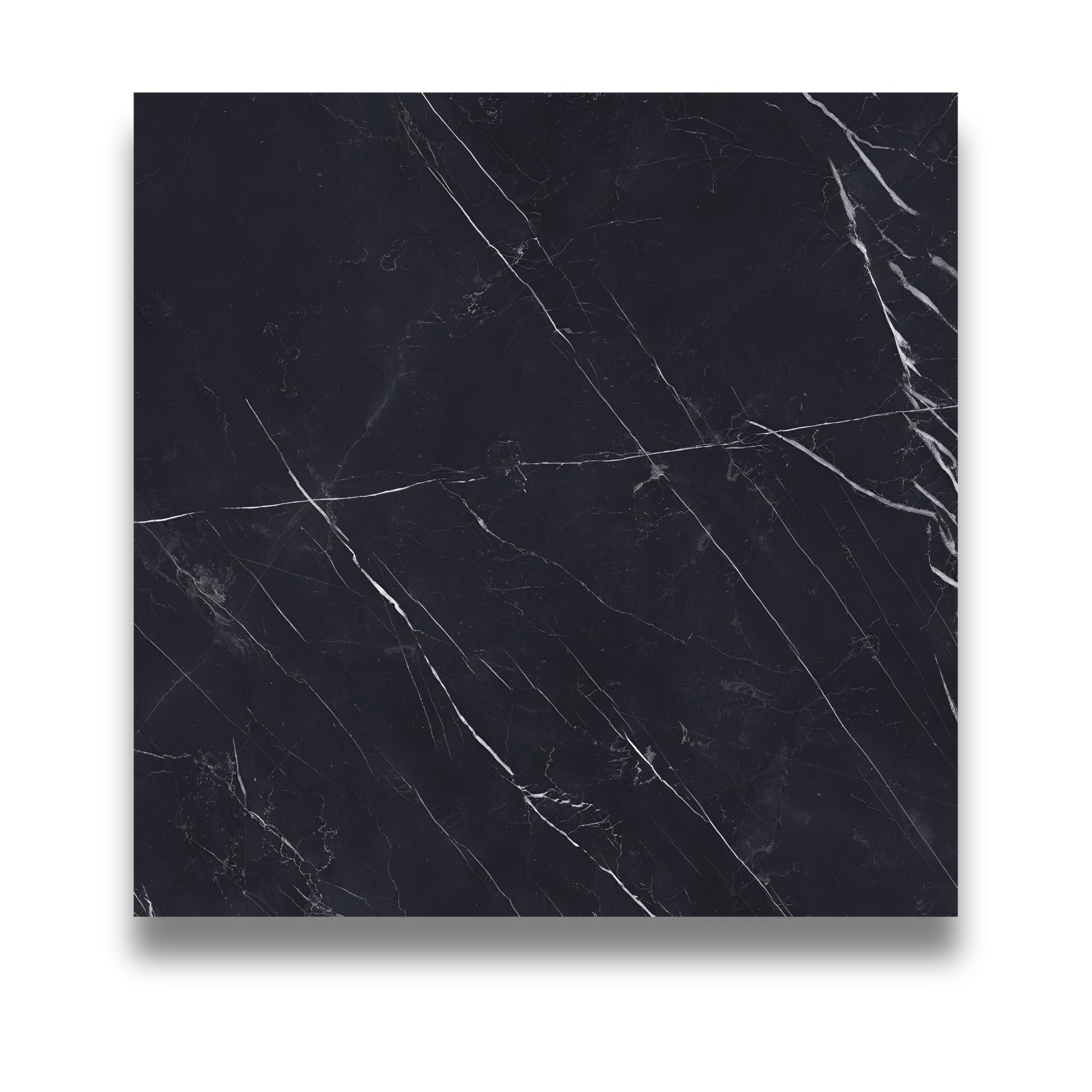 Superb Marble Marquina Black 600x600mm – Tile Bazaar