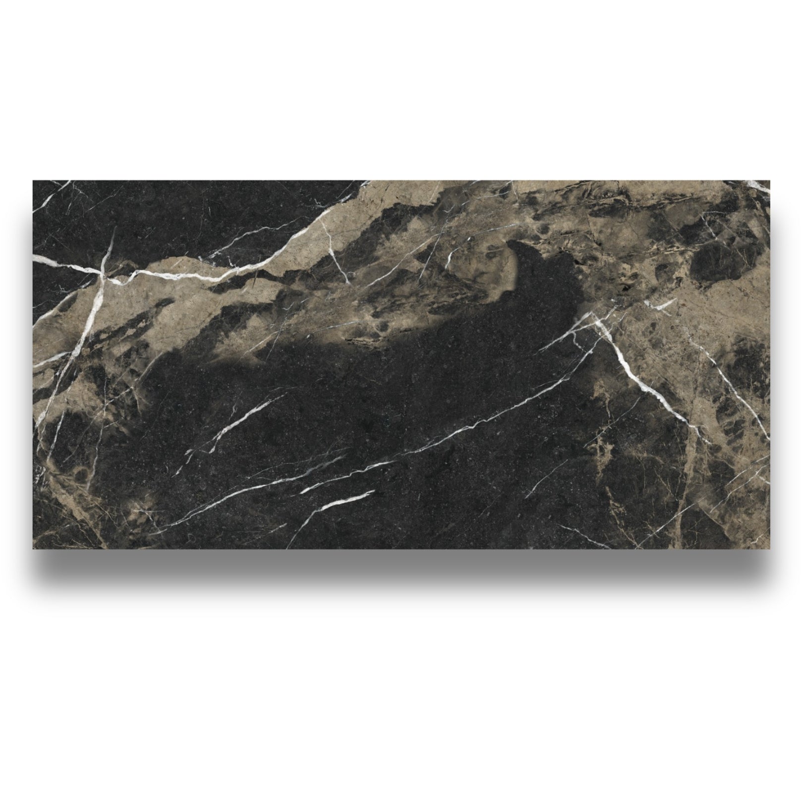 Superb Marble Pierre Black 600x1200mm – Tile Bazaar