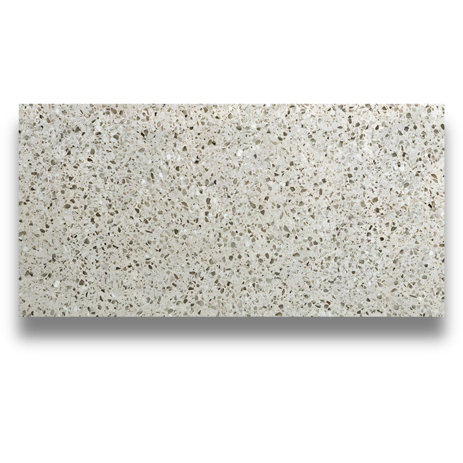 Terrazzo Venezia Gesso Polished 600x1200mm – Tile Bazaar