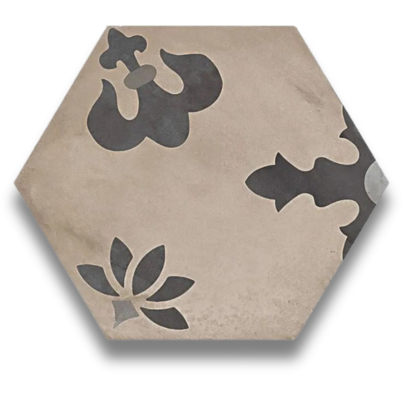 Terra Anchor Lily Hexagonal 216x250mm – Tile Bazaar