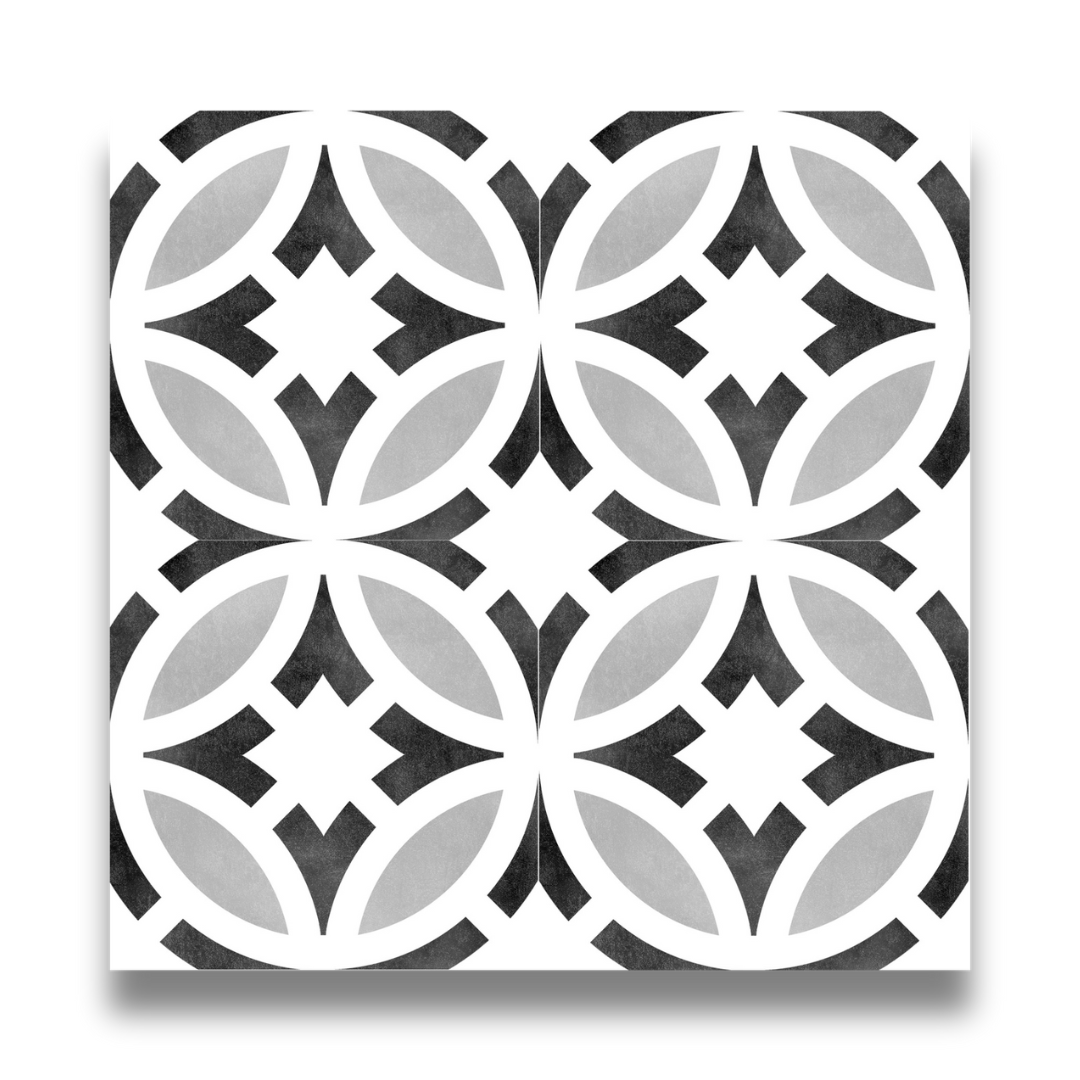 Frame15 Star B&W – Tile Bazaar