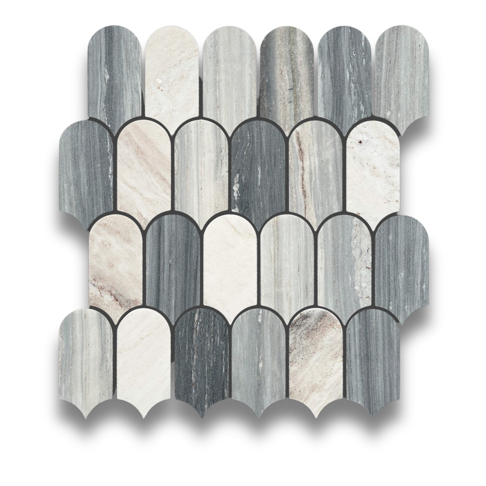 Ares Blue Sandstone Feather – Tile Bazaar