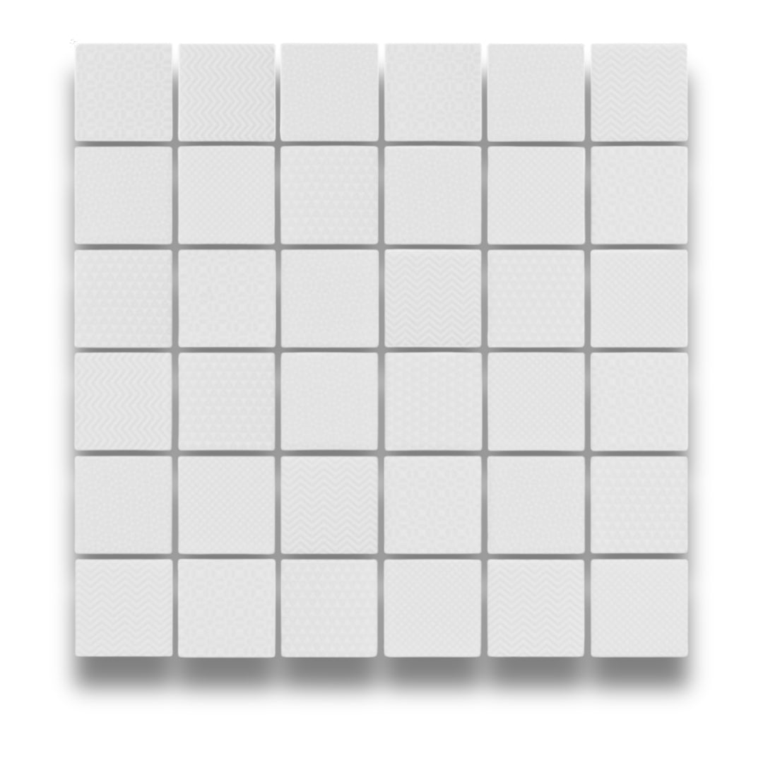 Celadon White Mosaic – Tile Bazaar