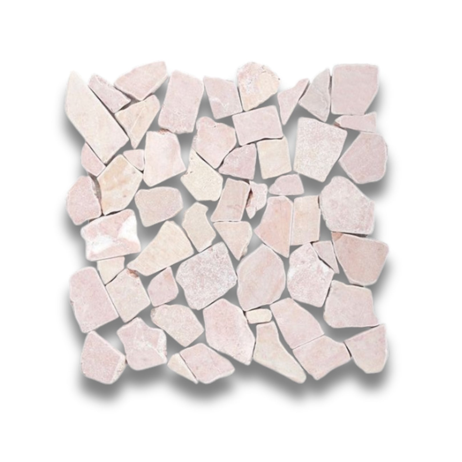 Crazy Rosso Verona Tumbled 10mm – Tile Bazaar