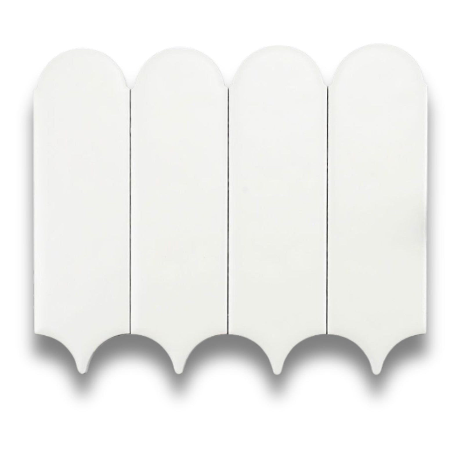 Feather White Matt 90x306mm – Tile Bazaar