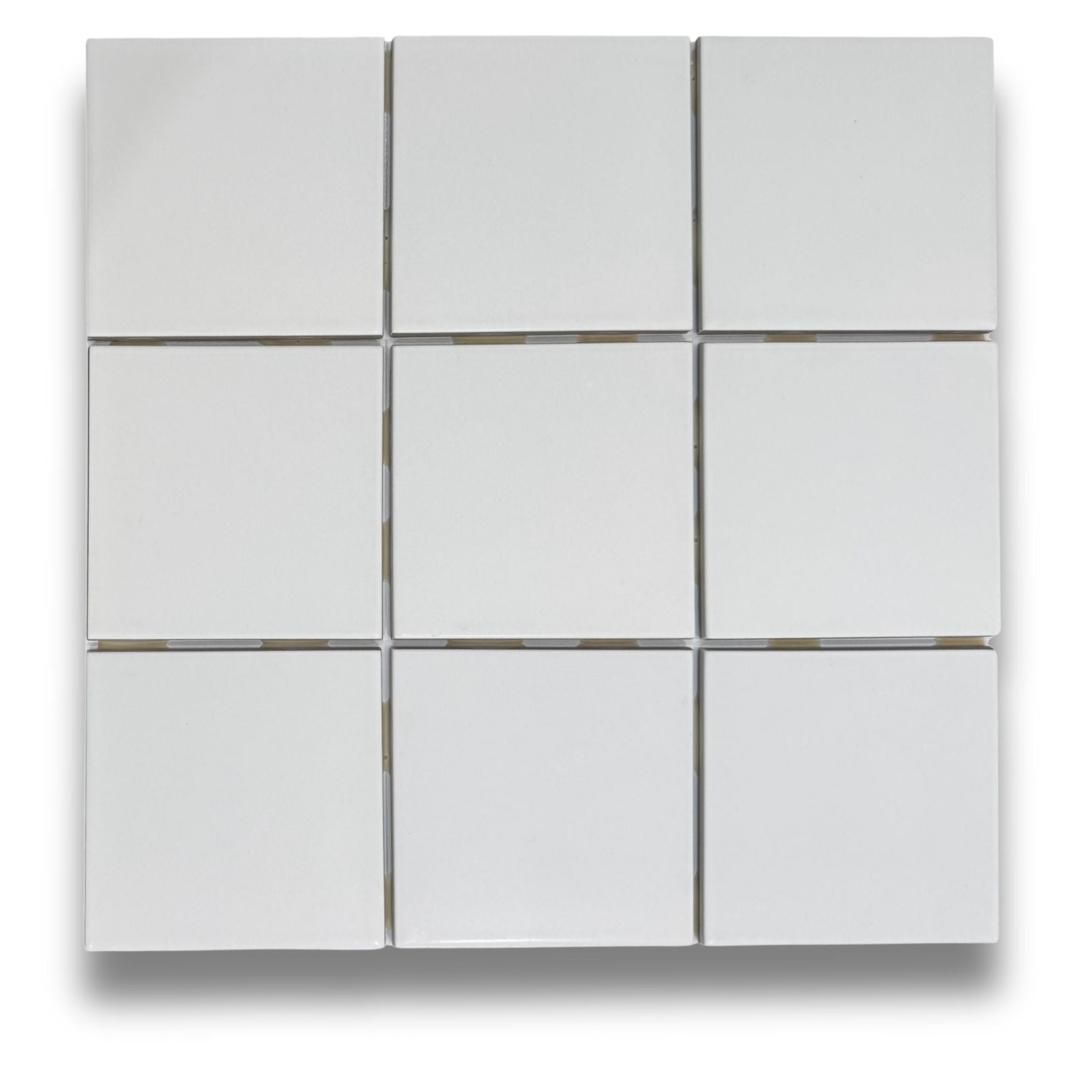Wavy White Gloss 100x100mm – Tile Bazaar