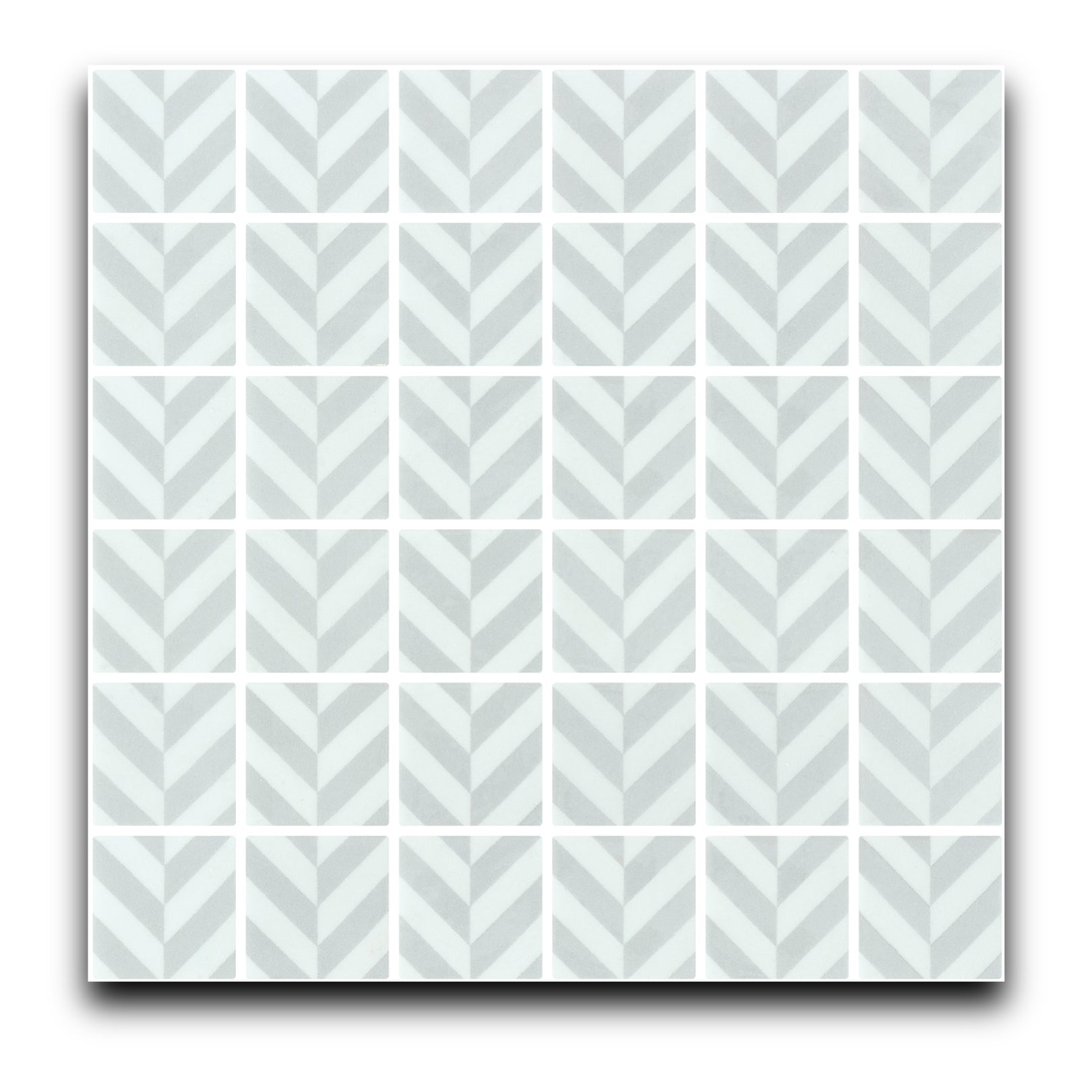 Penta Chevron Light Grey – Tile Bazaar