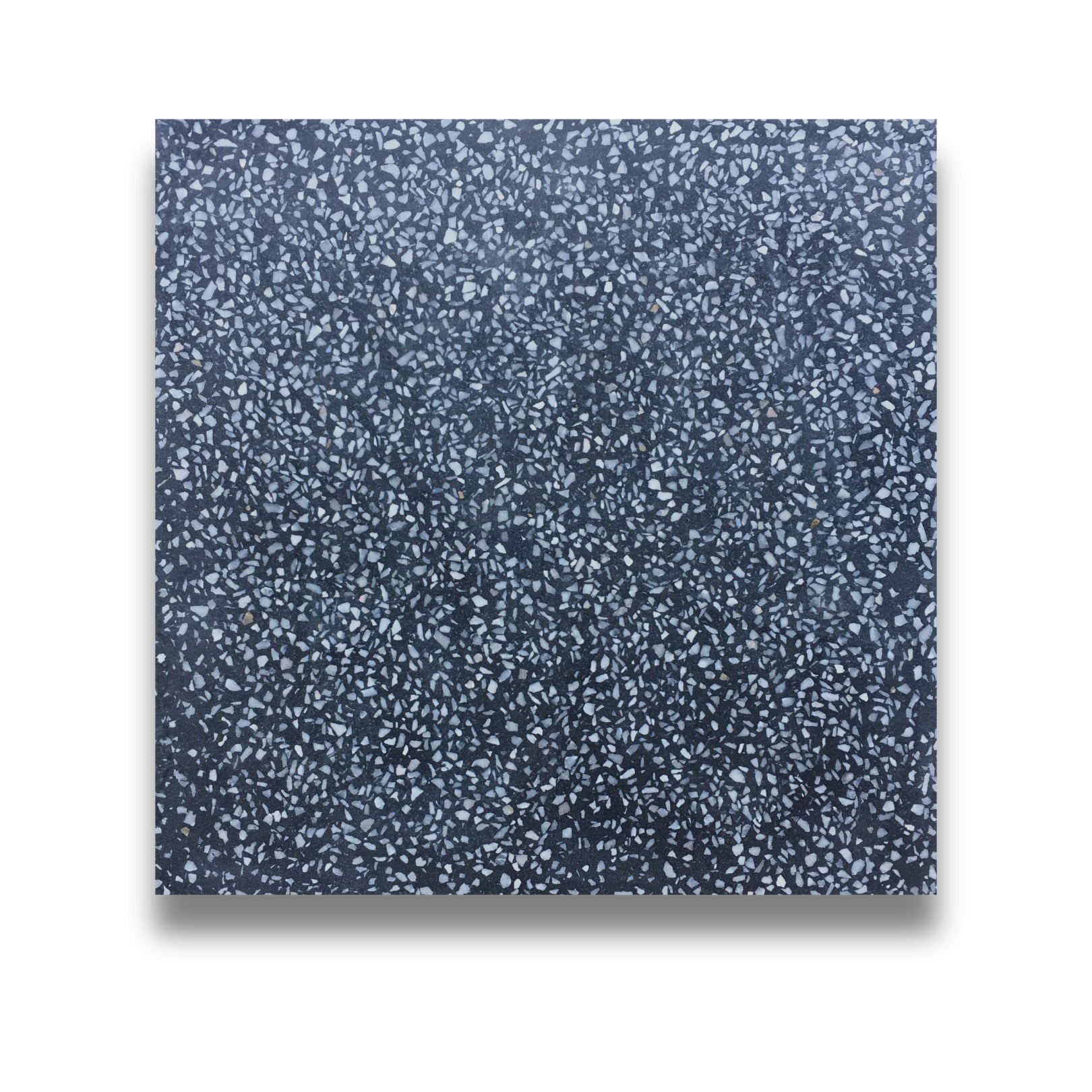 Encaustic Terrazzo Black Medium Chip 300x300mm – Tile Bazaar