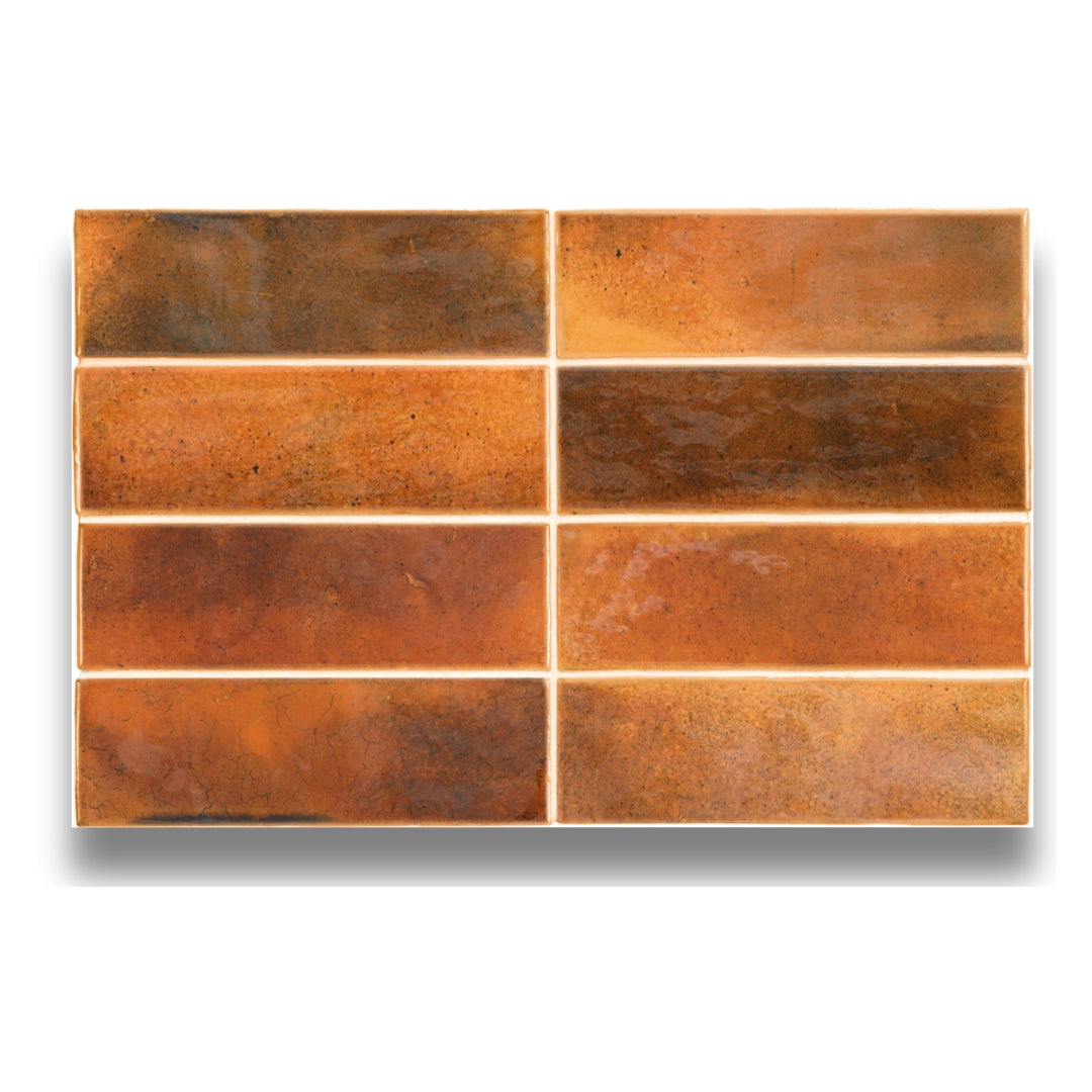 Hanoi Burnt Red 51x161mm – Tile Bazaar