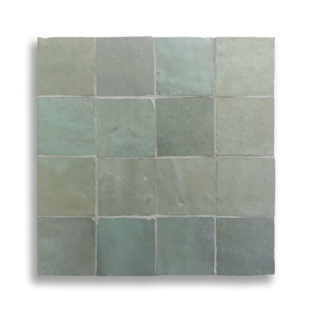 Zellige Mosaic Sage – Tile Bazaar