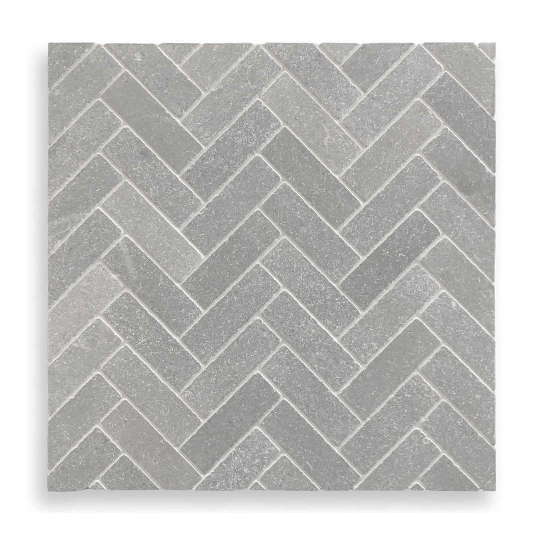 Antiqued Herringbone Cinder Grey A 50x150mm – Tile Bazaar