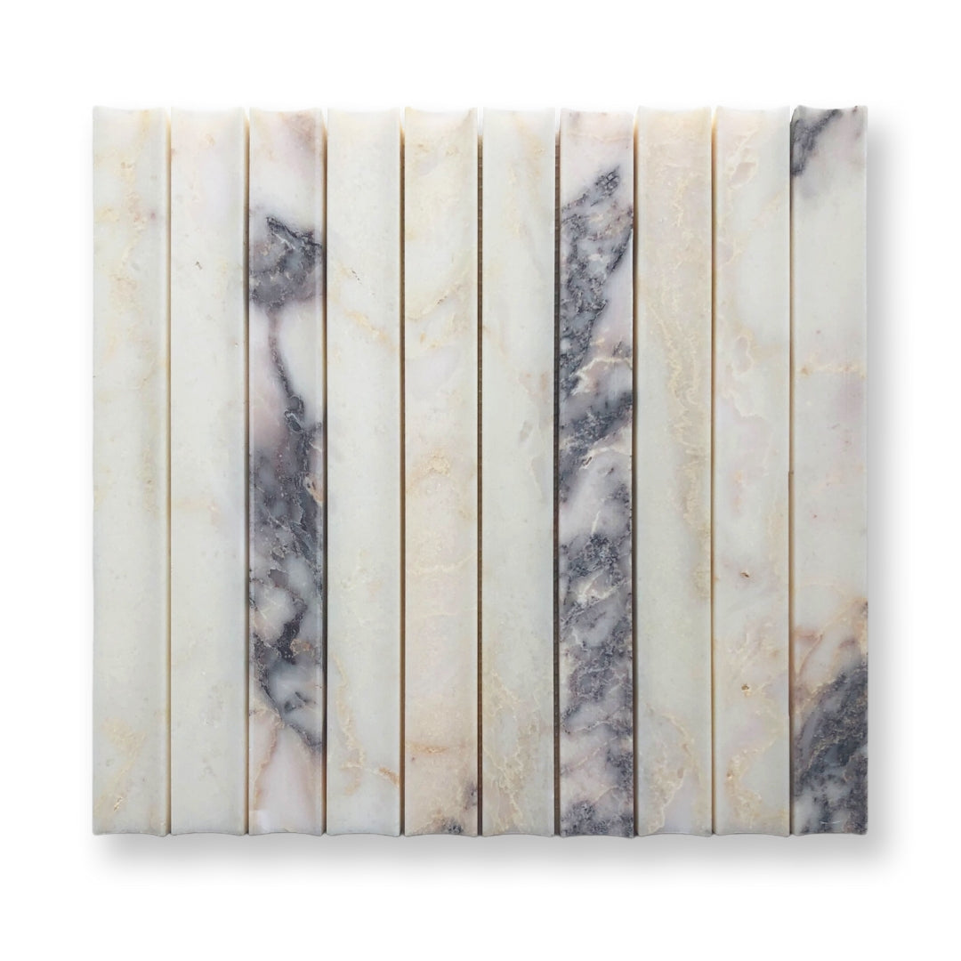 Concave Flute Viola Oro 30x300mm – Tile Bazaar