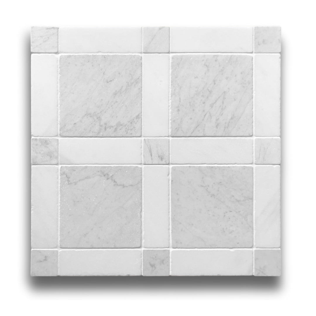 Lyon Carrara & Oriental White – Tile Bazaar