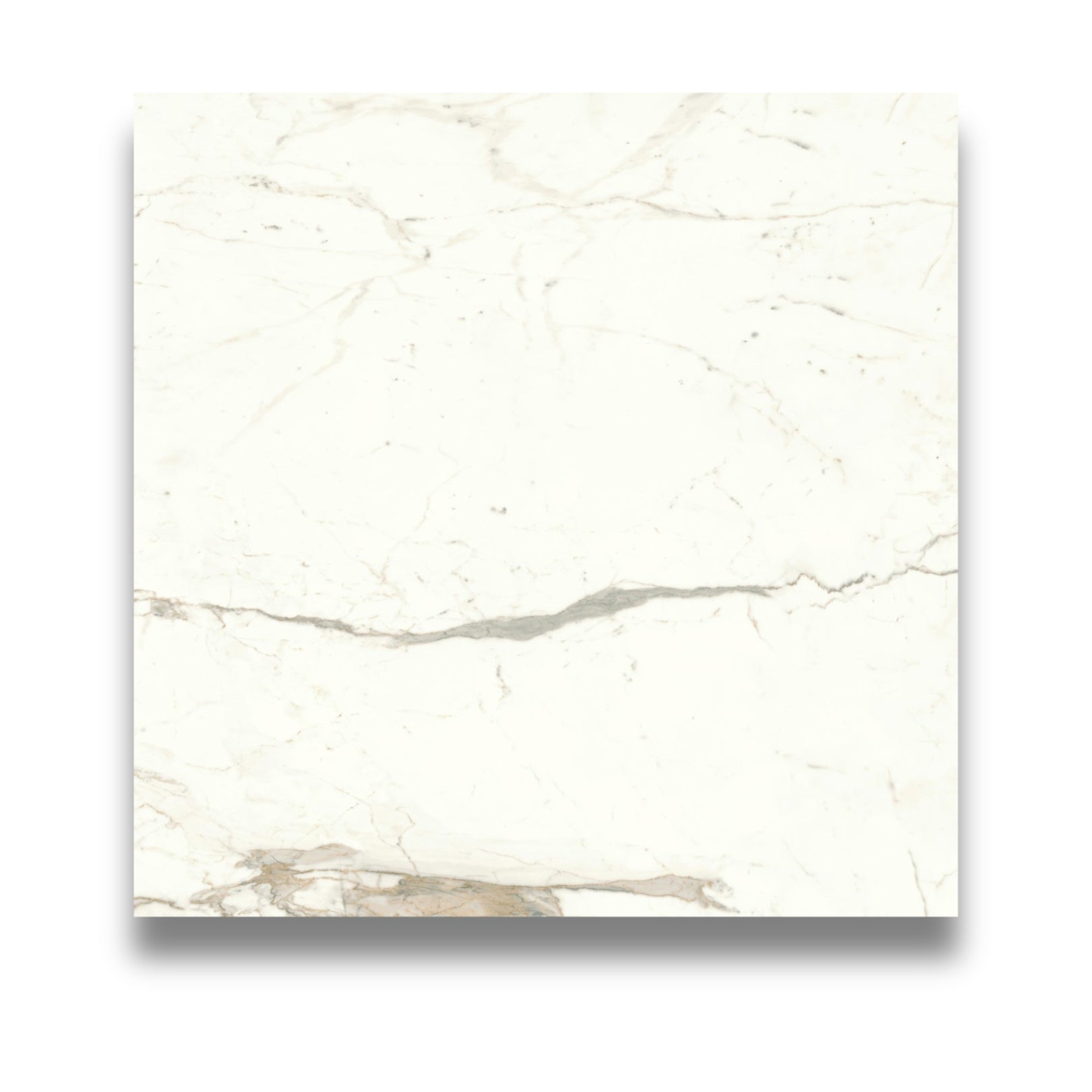 Marvel Shine Calacatta Prestigio 600x600mm – Tile Bazaar