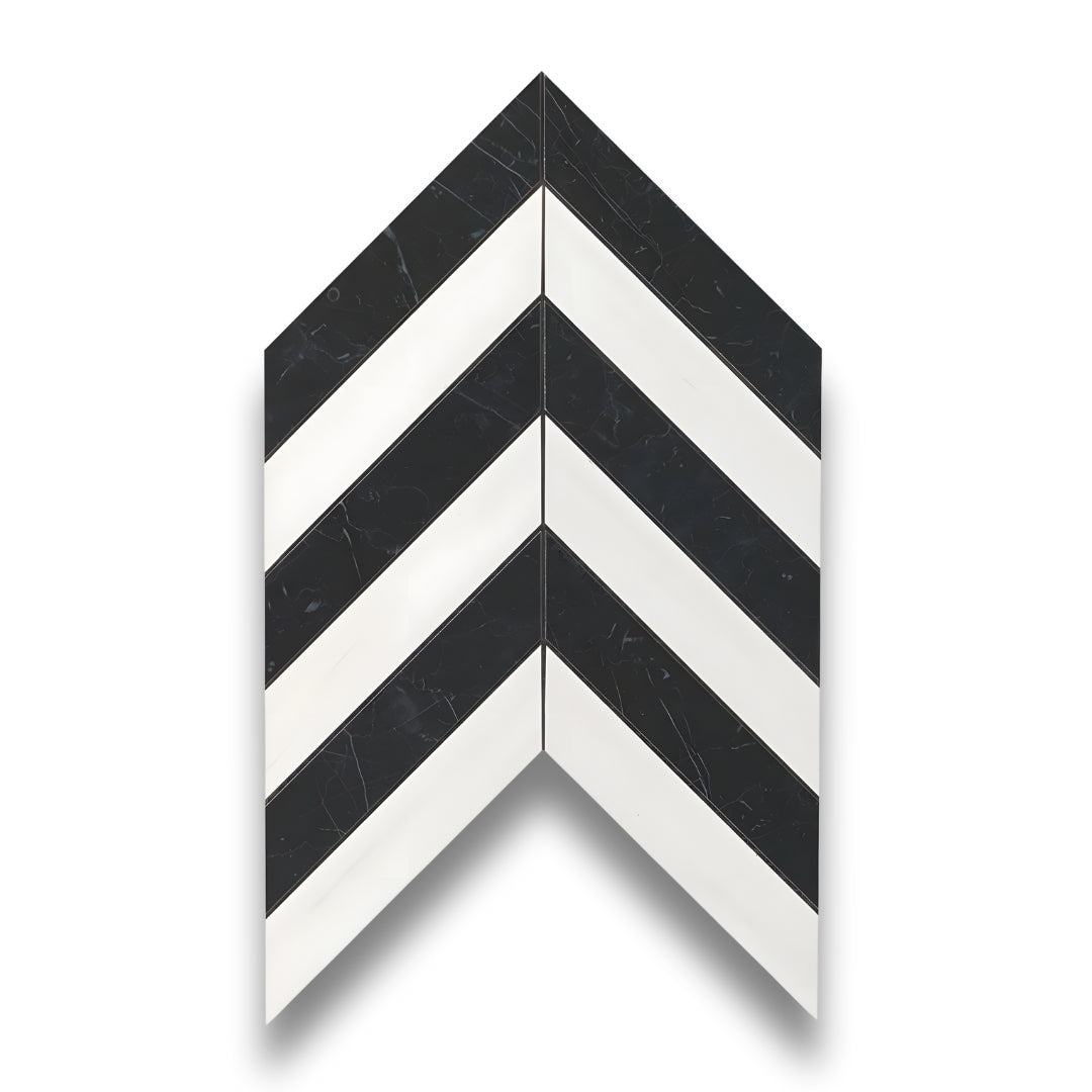 Marvel Stone Warm Wall Chevron – Tile Bazaar