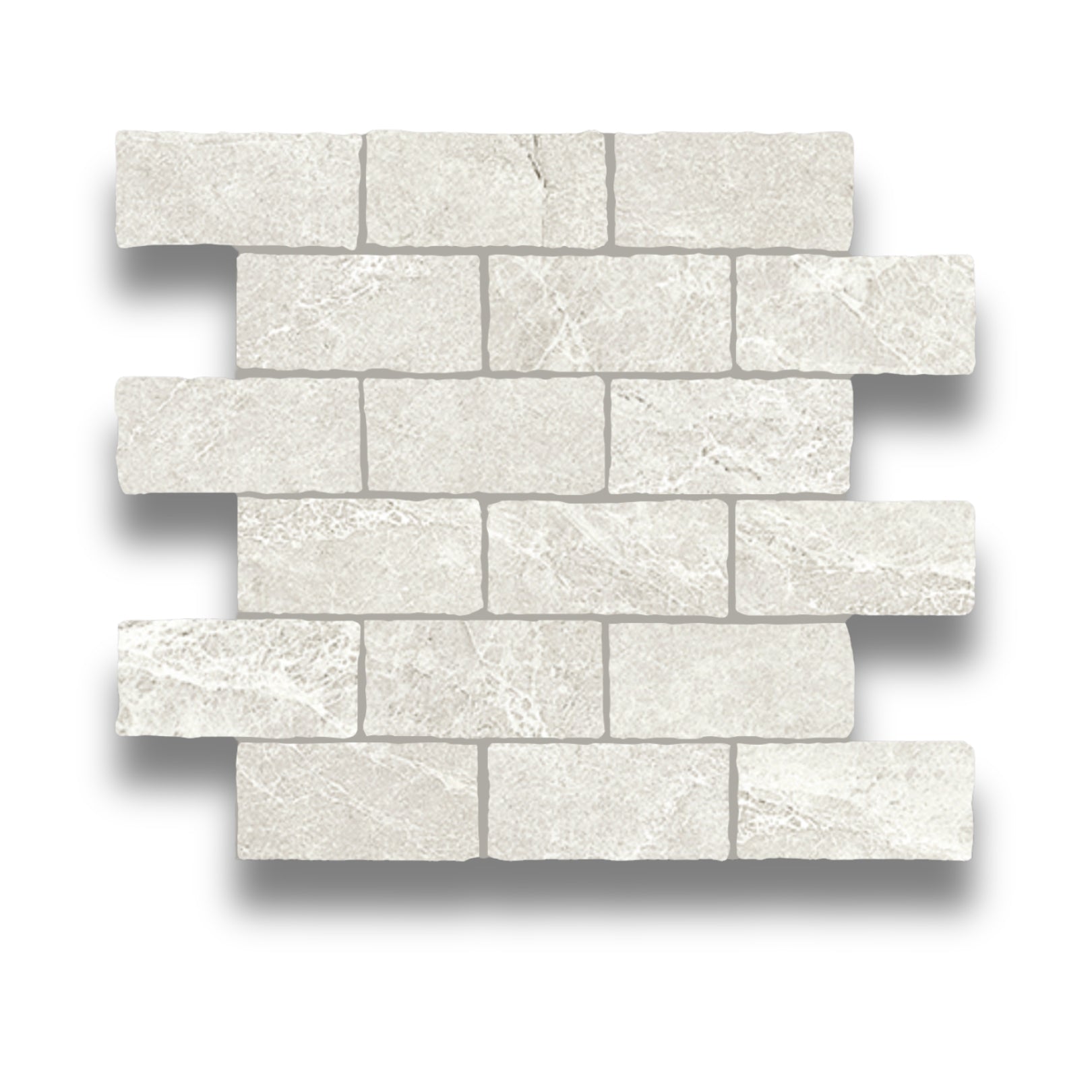 Carefree Salt Mosaic Tumbled Edge – Tile Bazaar