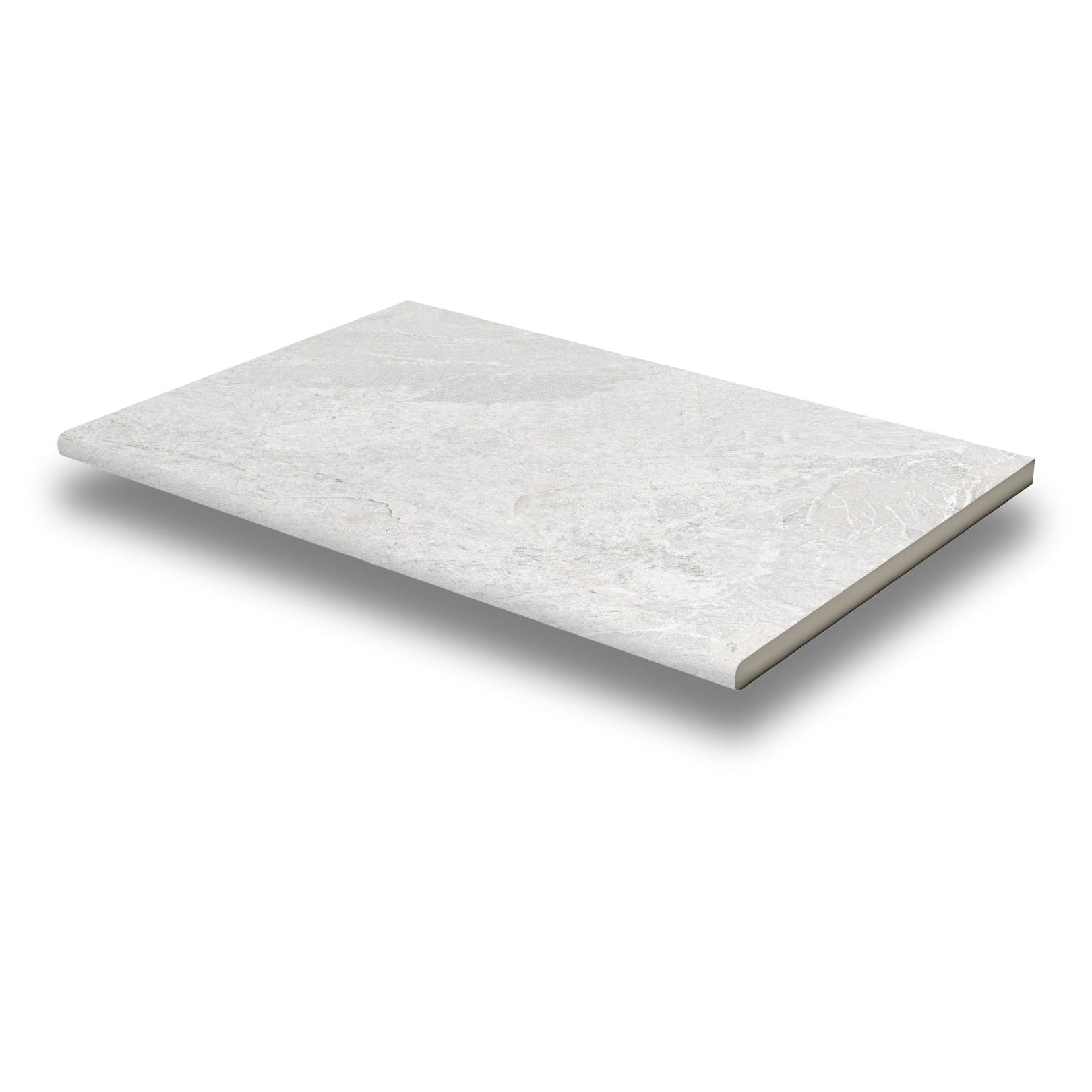 Tempo White Bullnose External 400x600mm – Tile Bazaar